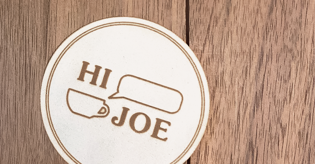 Hi Joe - Custom Edible Drink Toppers